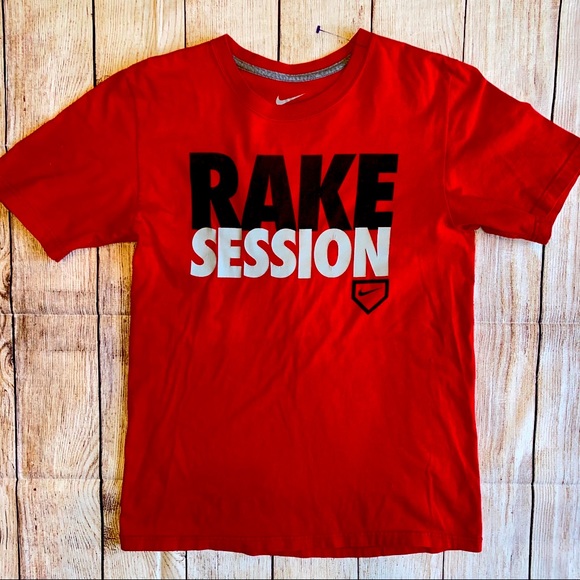 Nike | Shirts | Mens Nike Small Rake Session Tshirt | Poshmark